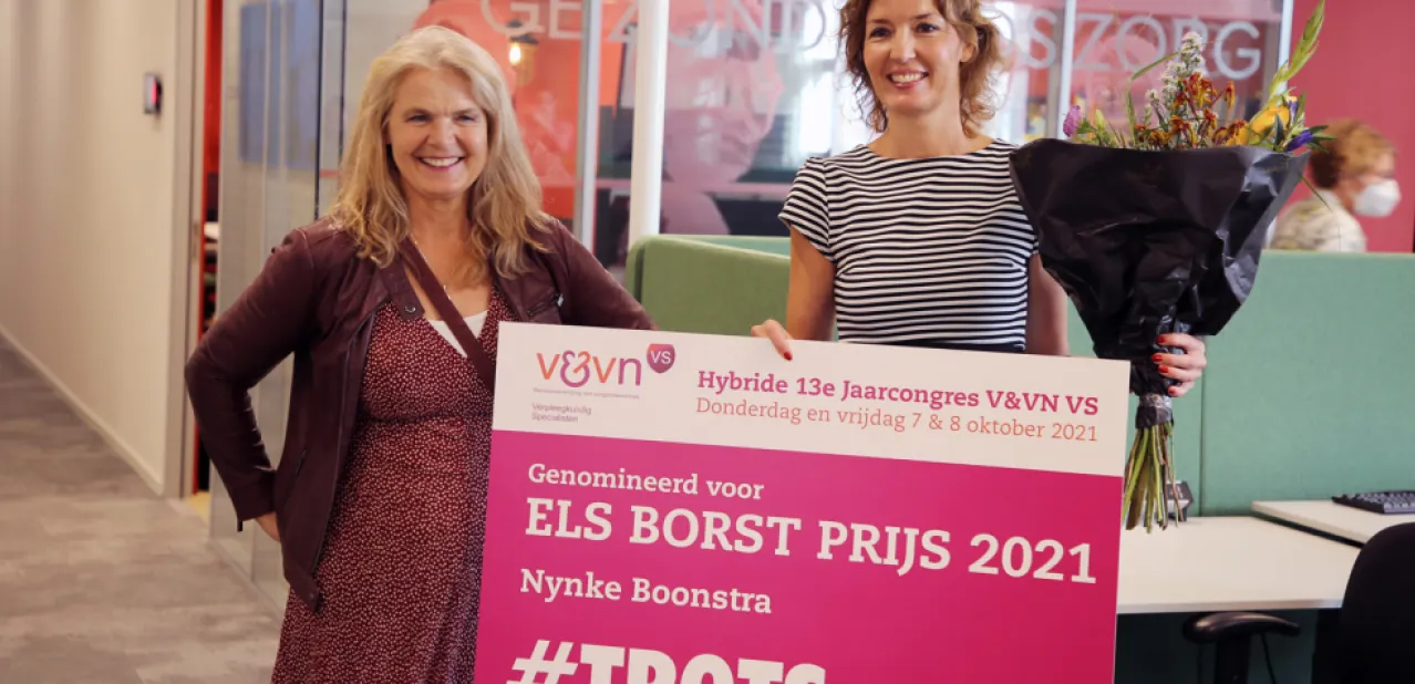 Nynke Boonstra genomineerd voor Els Borst Award | NHL Stenden